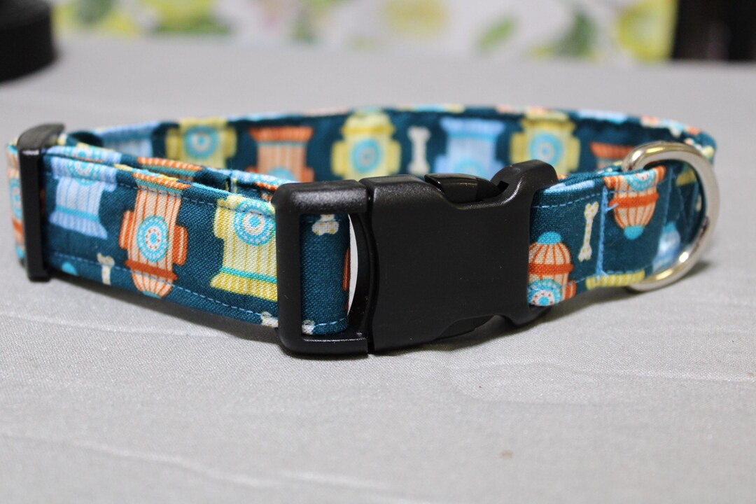 Colorful Fire Hydrant Adjustable Dog Collar - Etsy