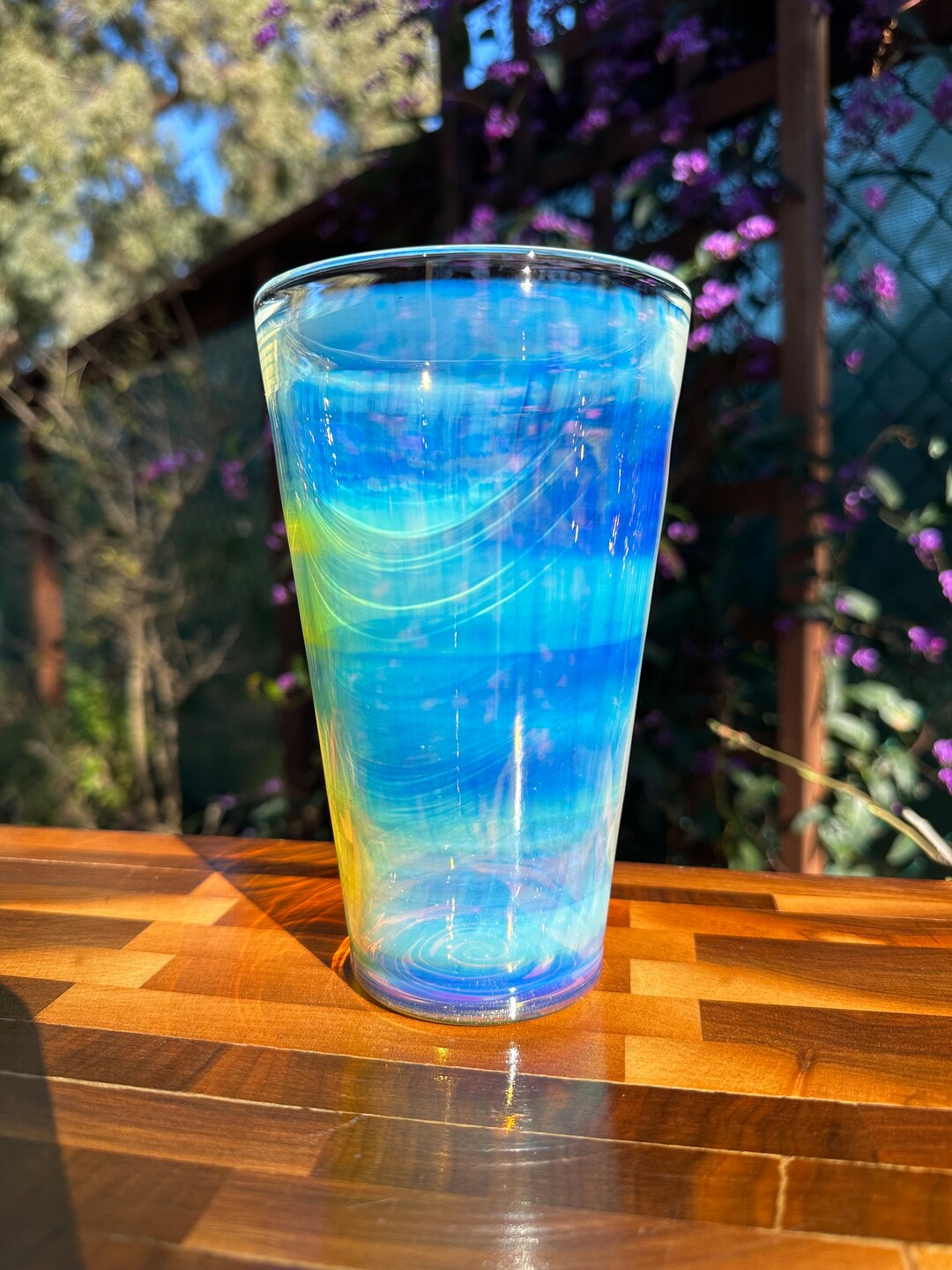 Pint Glass Craft Beer Mug Color Changing Borosilicate Cup - Etsy