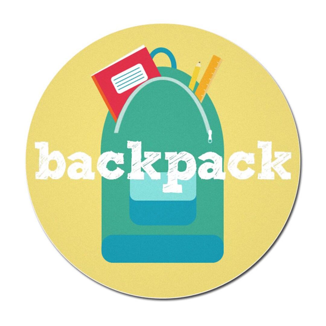 Magnetic Schedule for Kids Backpack Magnet for School, Classroom ...