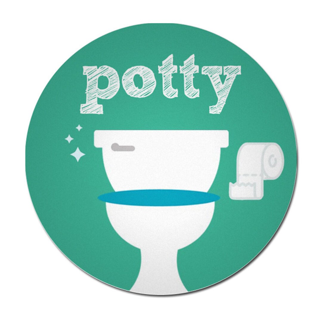 Potty Toddler Magnet - Etsy