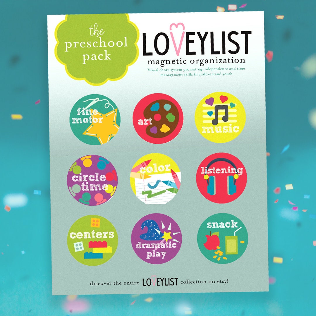 Preschool Pack - Etsy