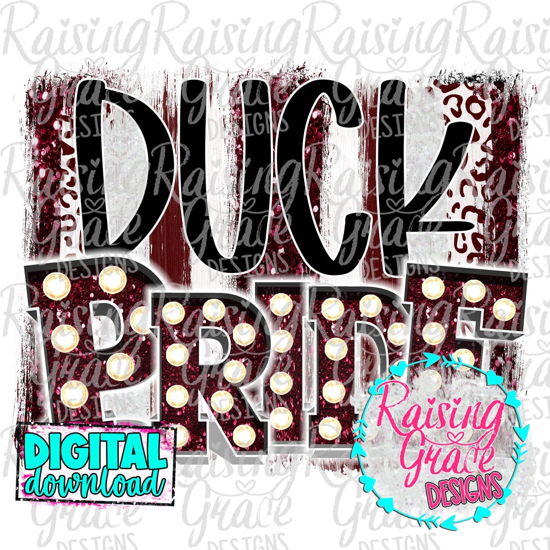 Duck Pride Maroon Sublimation Design Digital Download PNG - Etsy