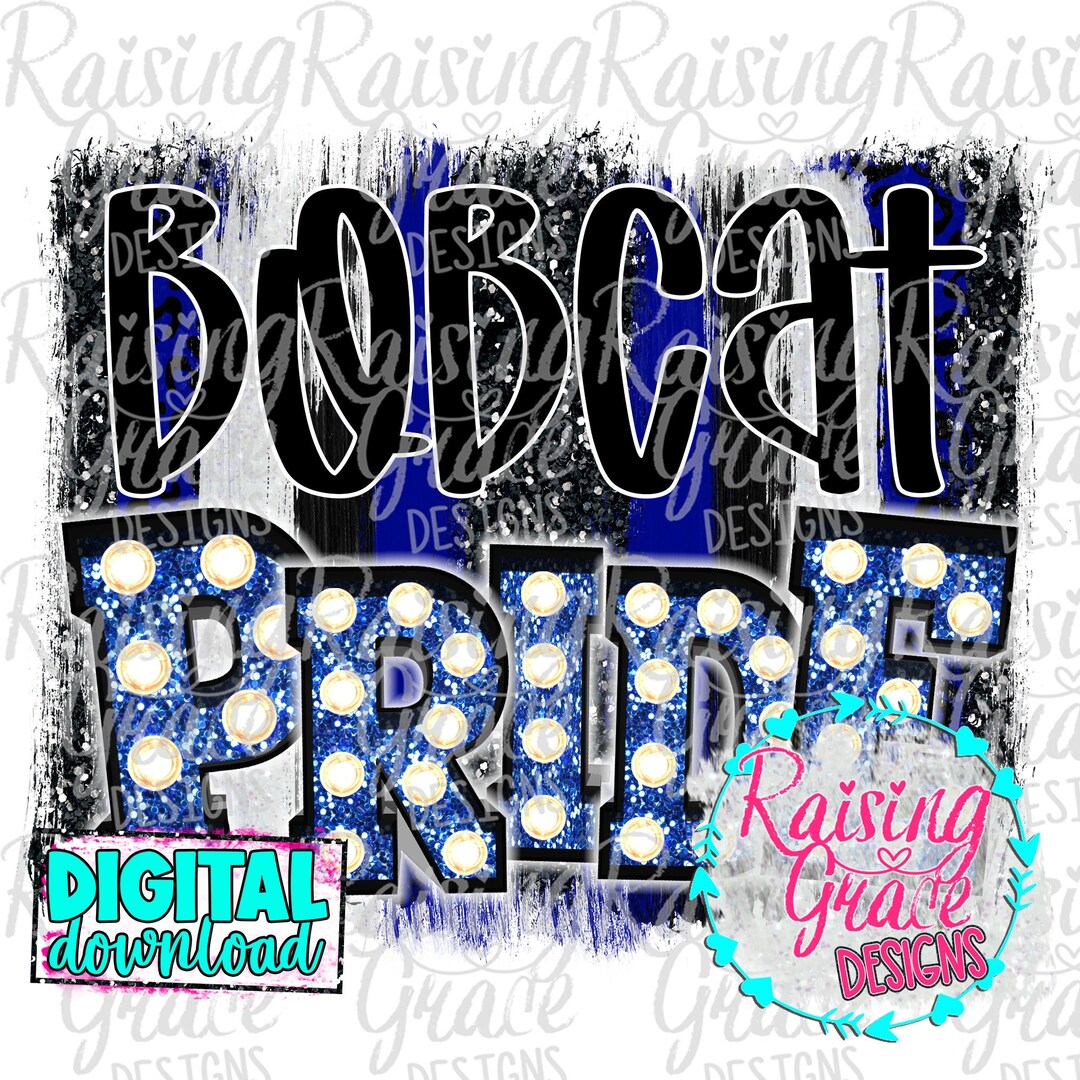 Bobcat Pride Sublimation Design Digital Download PNG - Etsy
