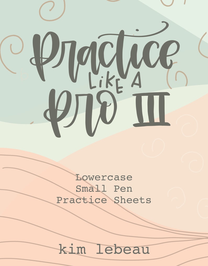 Two-pack Bundle Practice Like a Pro III and IV Small-pen - Etsy