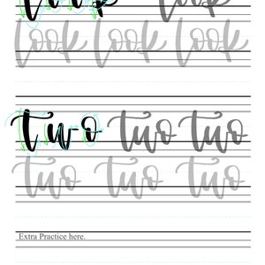 Find Your Lettering Style, Top 100 Words in the English Language ...