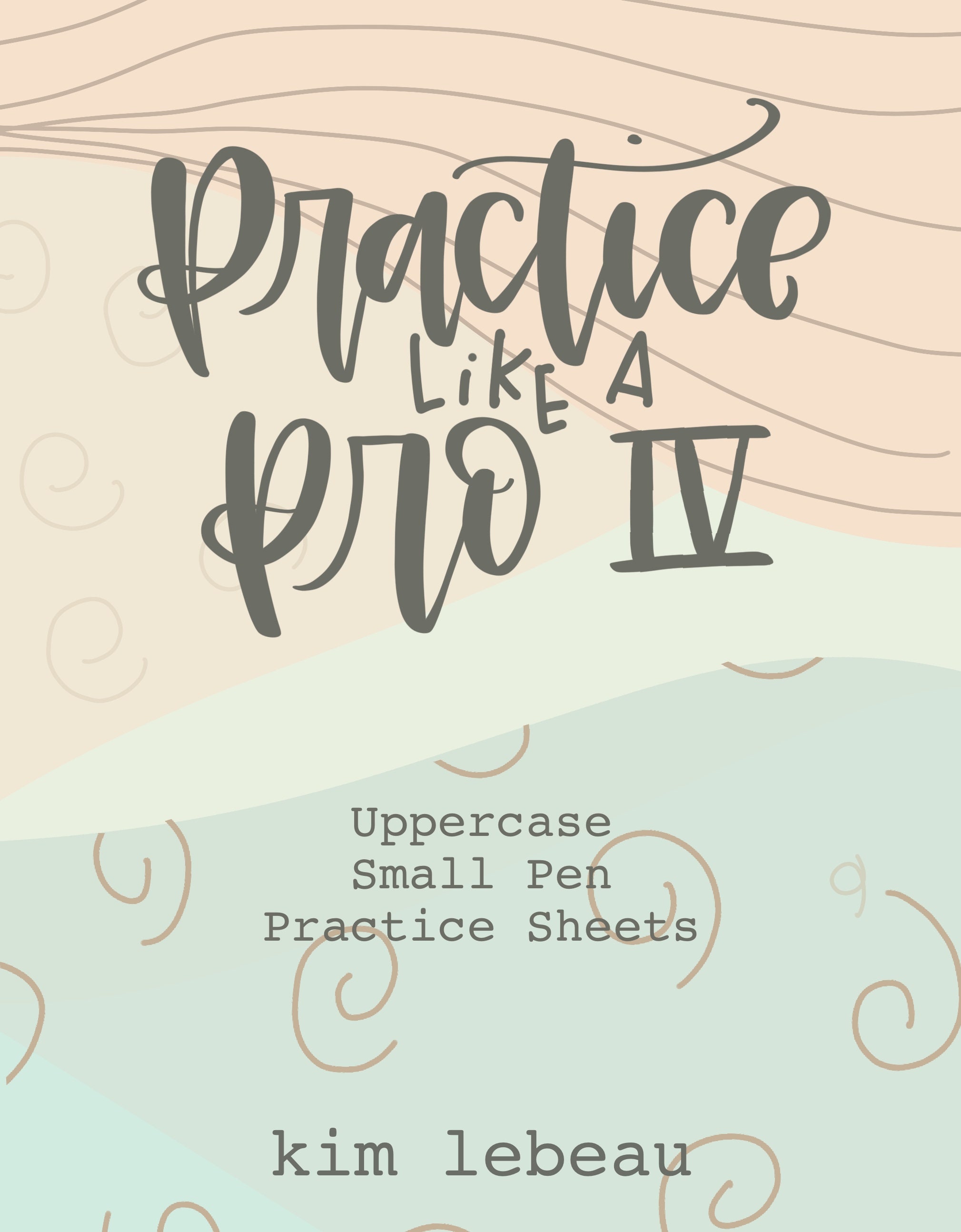 Practice Like a Pro IV Small-pen Uppercase Practice Hand | Etsy