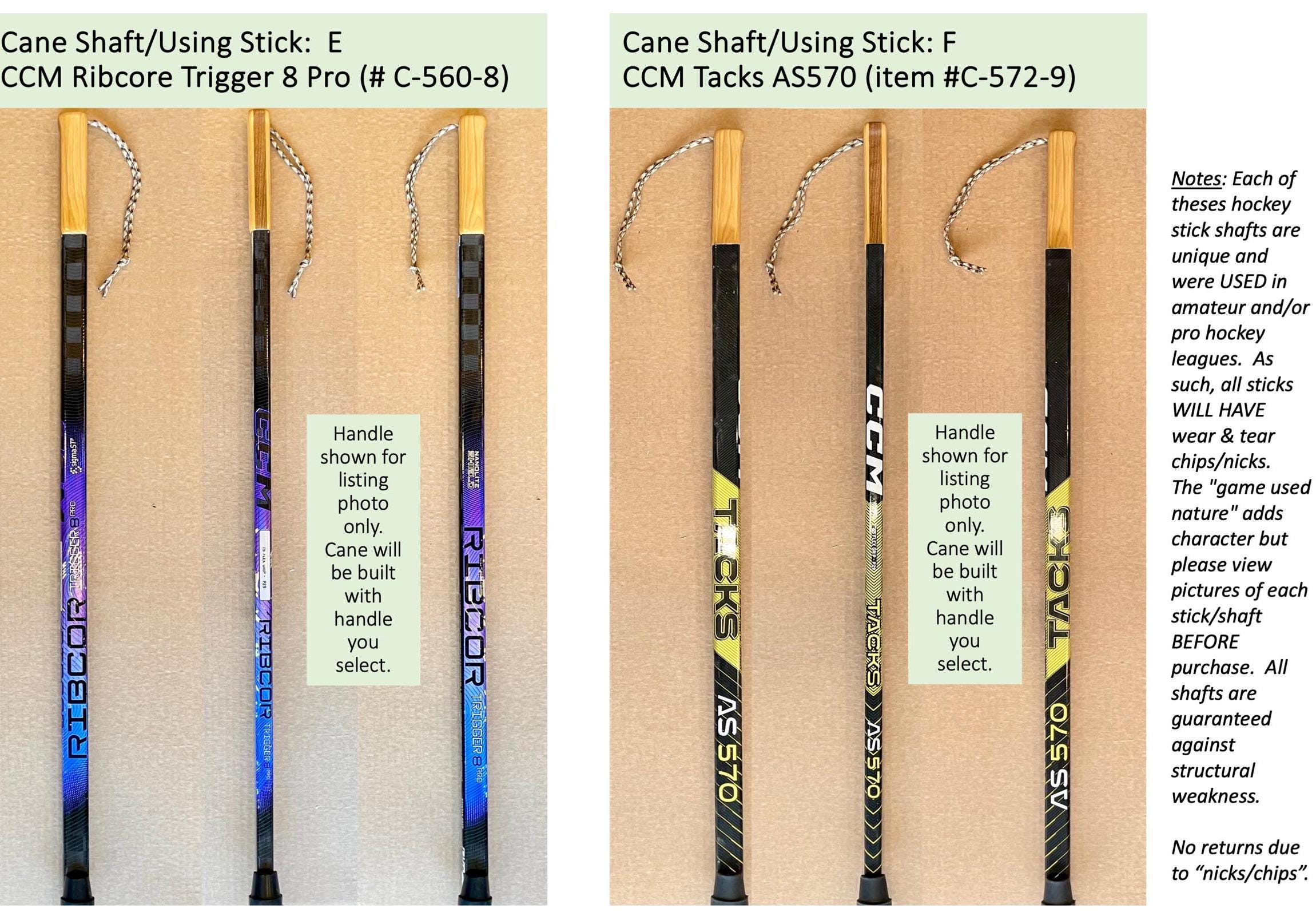 Hiking / Walking / Trekking Pole Made From Carbon Fiber Hockey Stick ...