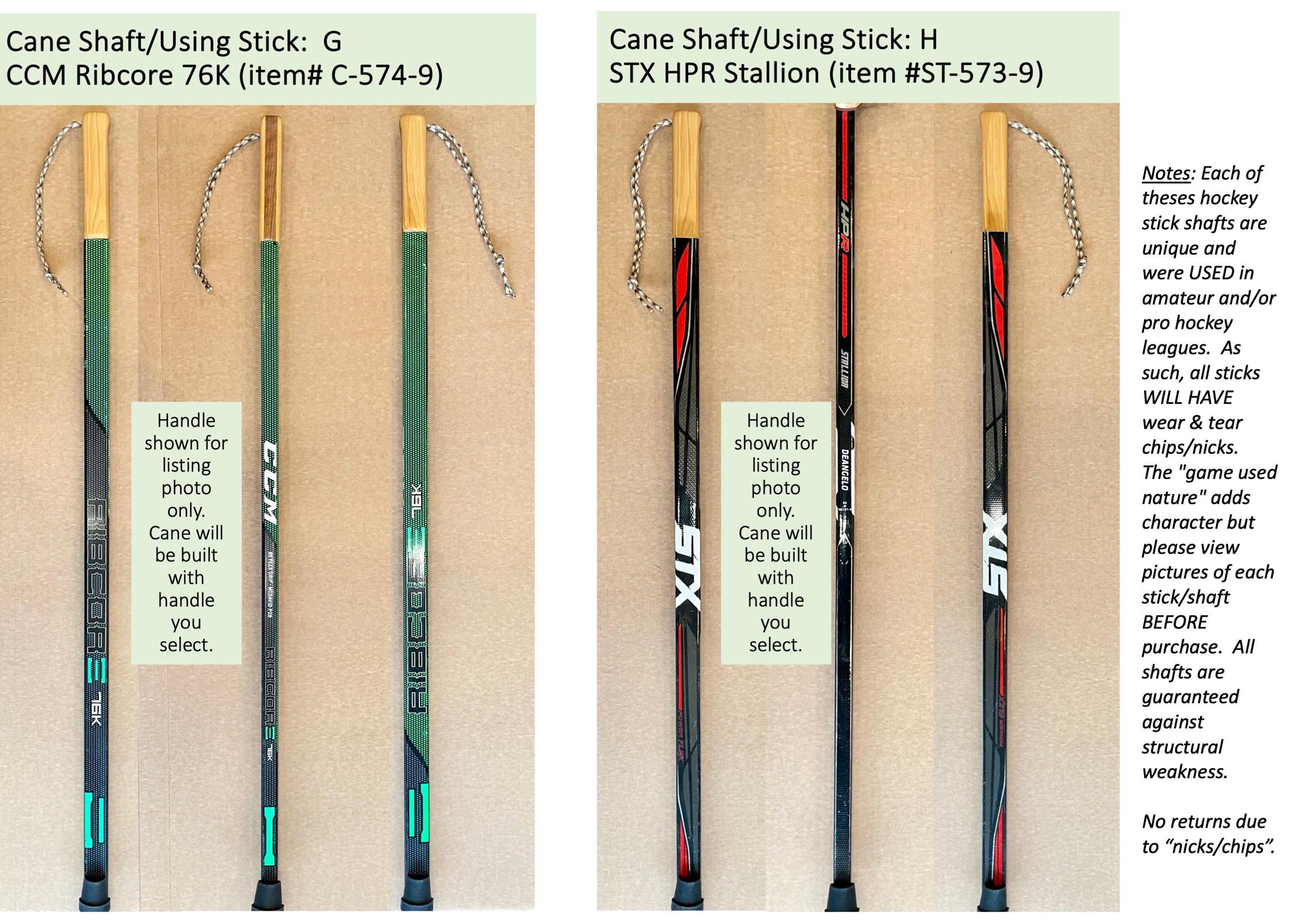 Hiking / Walking / Trekking Pole Made From Carbon Fiber Hockey Stick ...