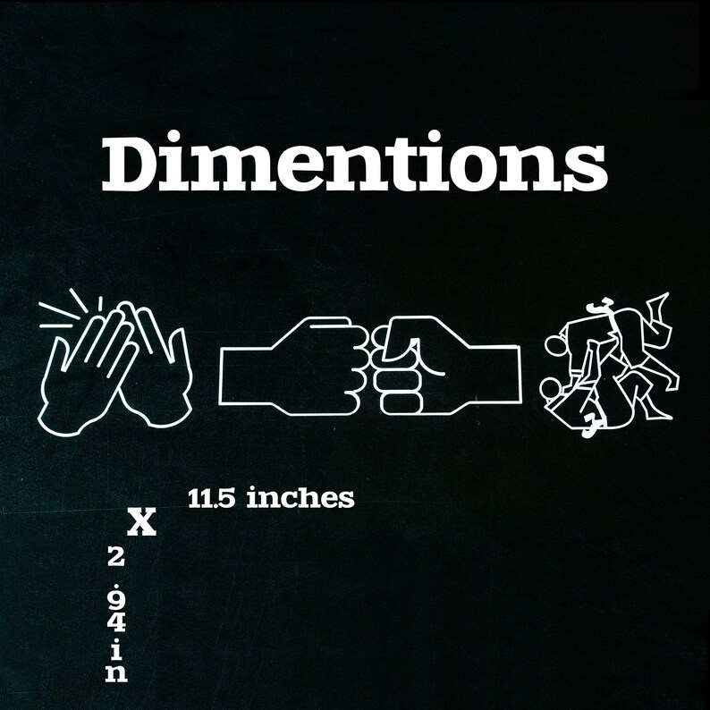 Slap-bump-roll Decal for WALLS - Etsy