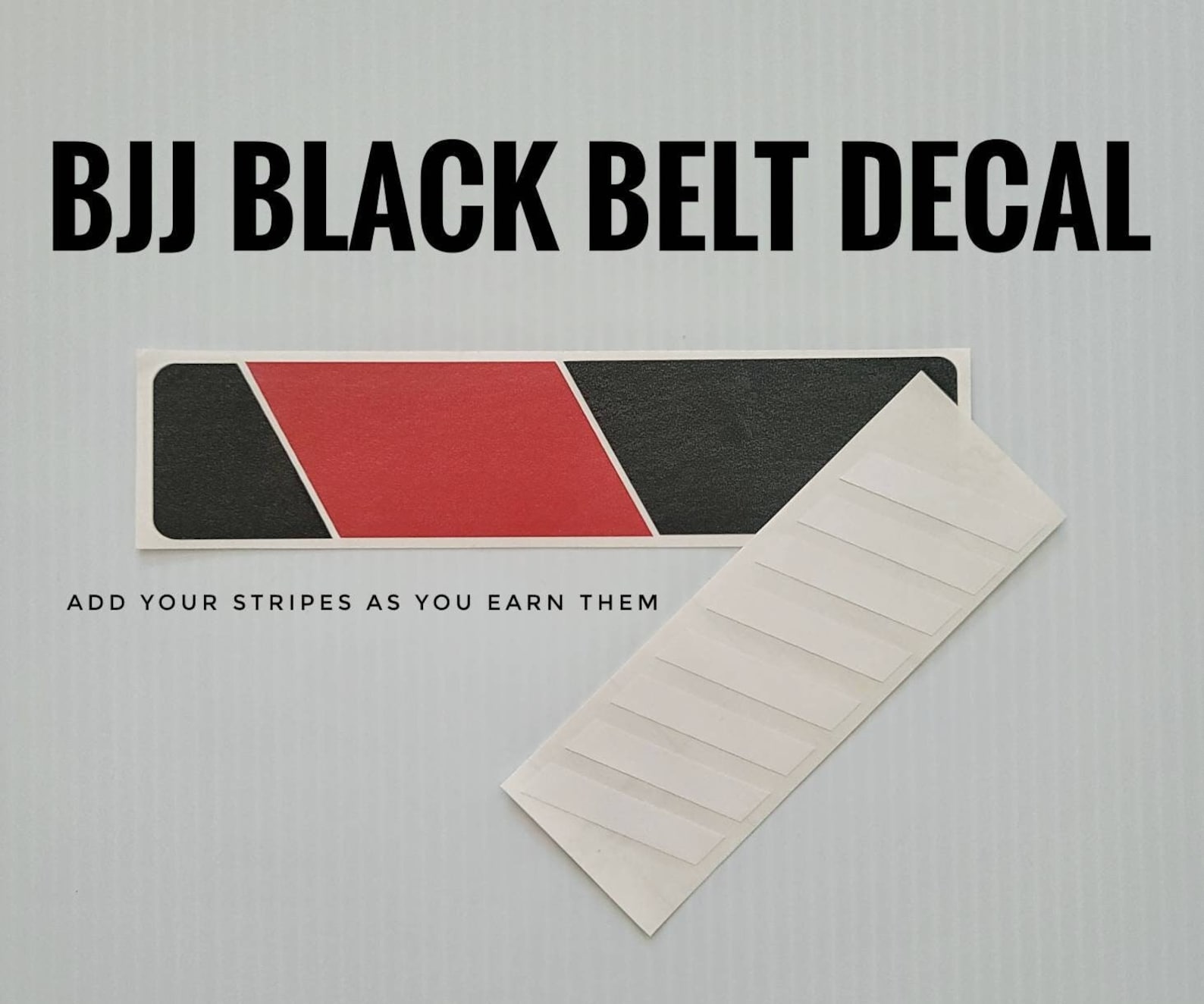 BJJ Ranked Black Belt Vinyl Car Decal Sticker - Etsy