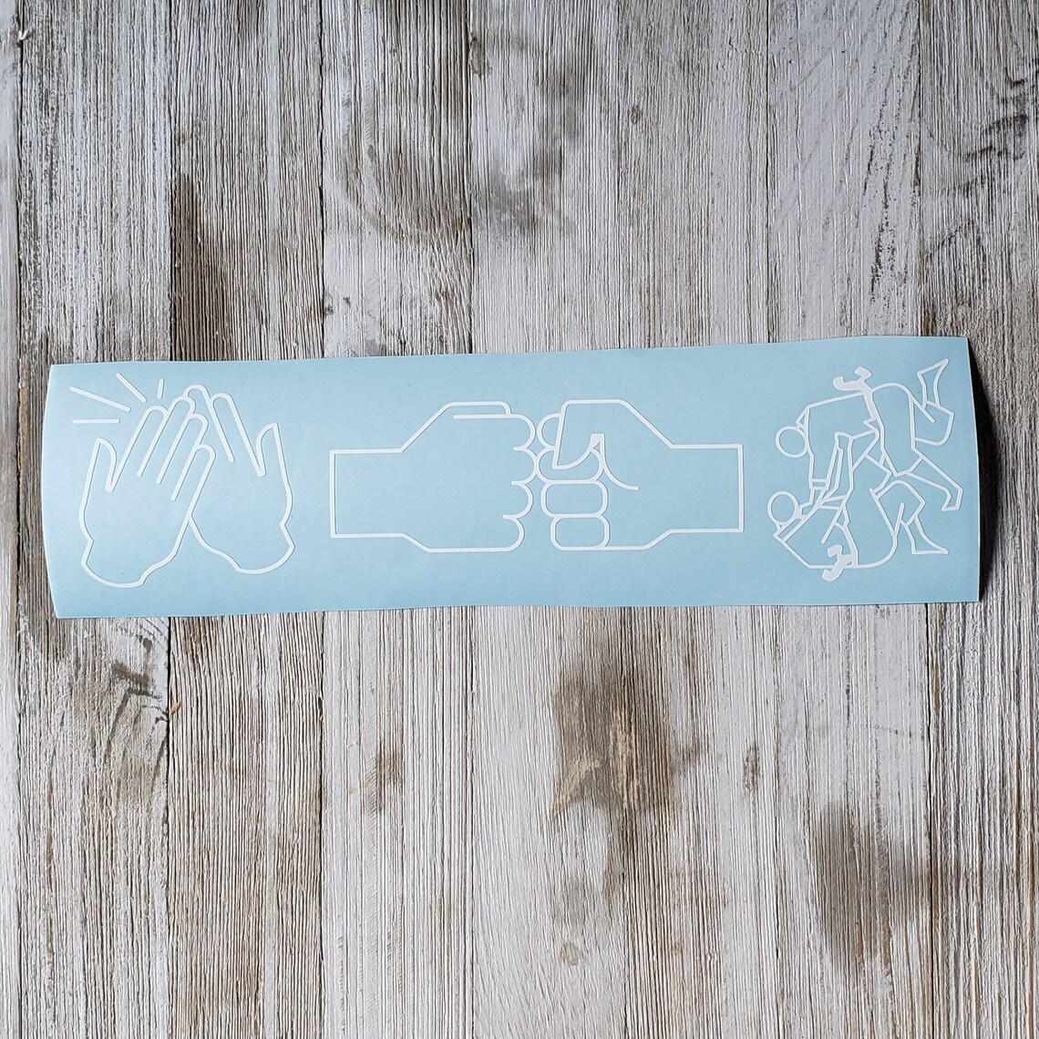 Slap-bump-roll Decal for WALLS - Etsy