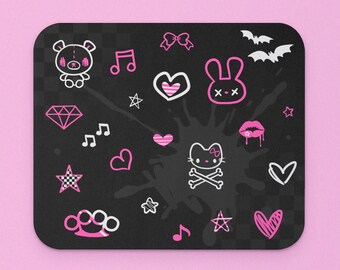 Random XD Emo Sticker 0.o Scenecore Emo Boy Chibi Y2k Retro Mall Goth ...