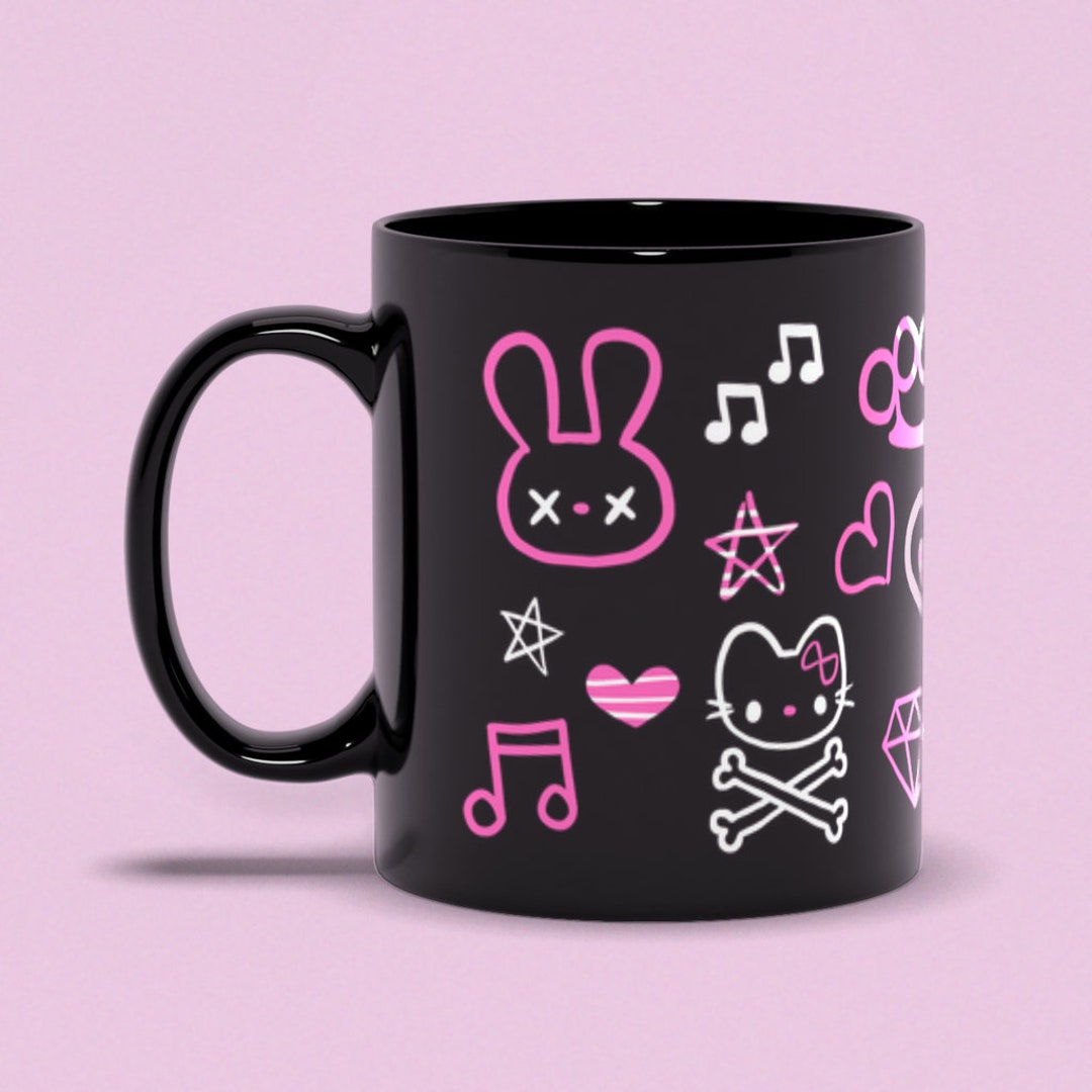 Emo Scribbles Mug - Etsy
