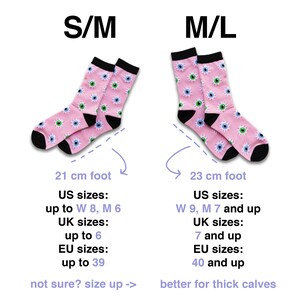 Eyeball Socks | Pastel Goth Aesthetic Accessories Kawaii Emo Scenecore ...