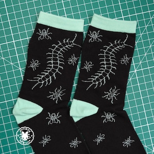 Bug Socks | Creepy Insect Centipede Ants House Fly Cockroach Roach ...