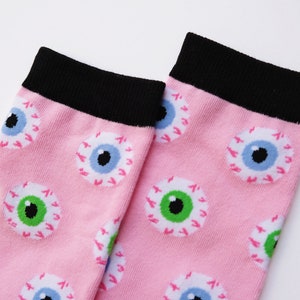 Eyeball Socks | Pastel Goth Accessories Kawaii Emo Scenecore Scene ...