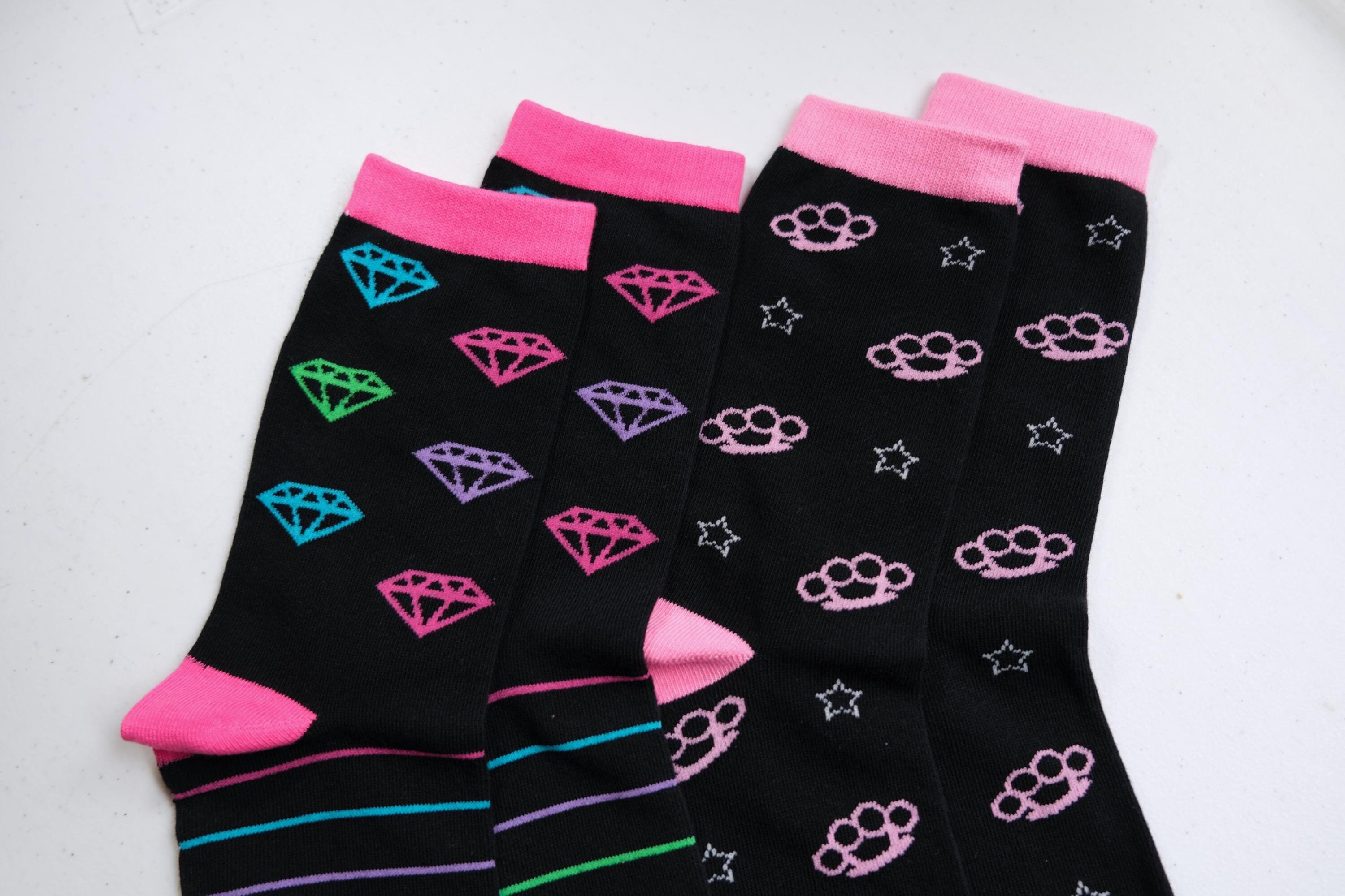 Scenecore Socks | Emo Accessories Y2k Mall Goth Early 2000s Mcbling ...