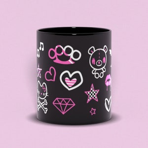 Emo Scribbles Mug - Etsy