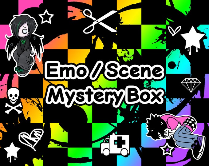 Emo Scene Mystery Box | Jewelry, Accessories | Scenecore Necklace ...