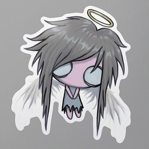 Emo Guy Sticker Y2k Mall Goth Scenecore Pop Punk - Etsy