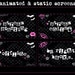 Emo Animated Stream Package Twitch Overlay Pink Black - Etsy