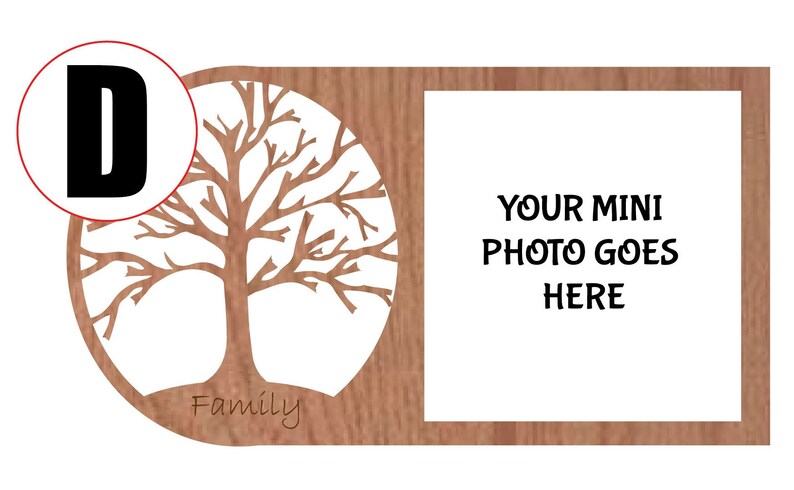 Frames Family Tree Miniature Wall Art Kit 1:12 Scale - Etsy