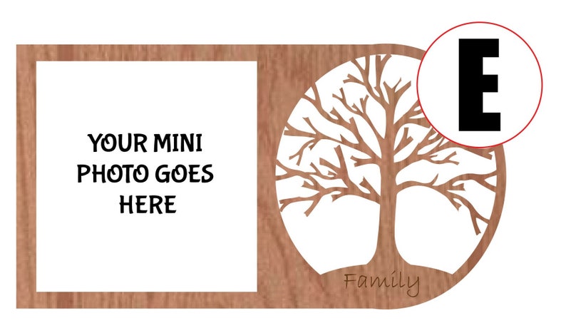 Frames Family Tree Miniature Wall Art Kit 1:12 Scale - Etsy