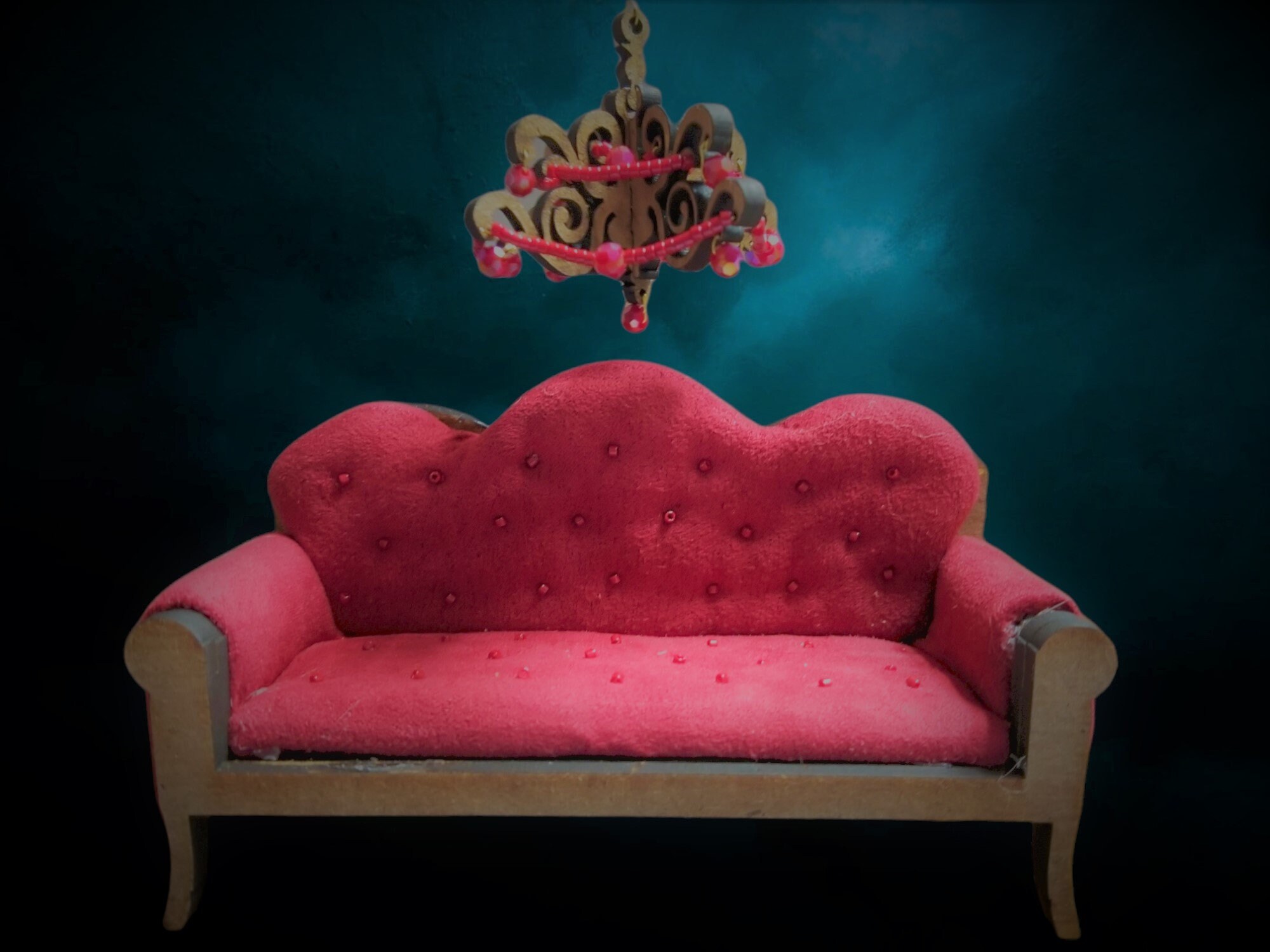 Full Bling Bed Set Sofa Bench UNFINISHED KIT ONLY - Etsy