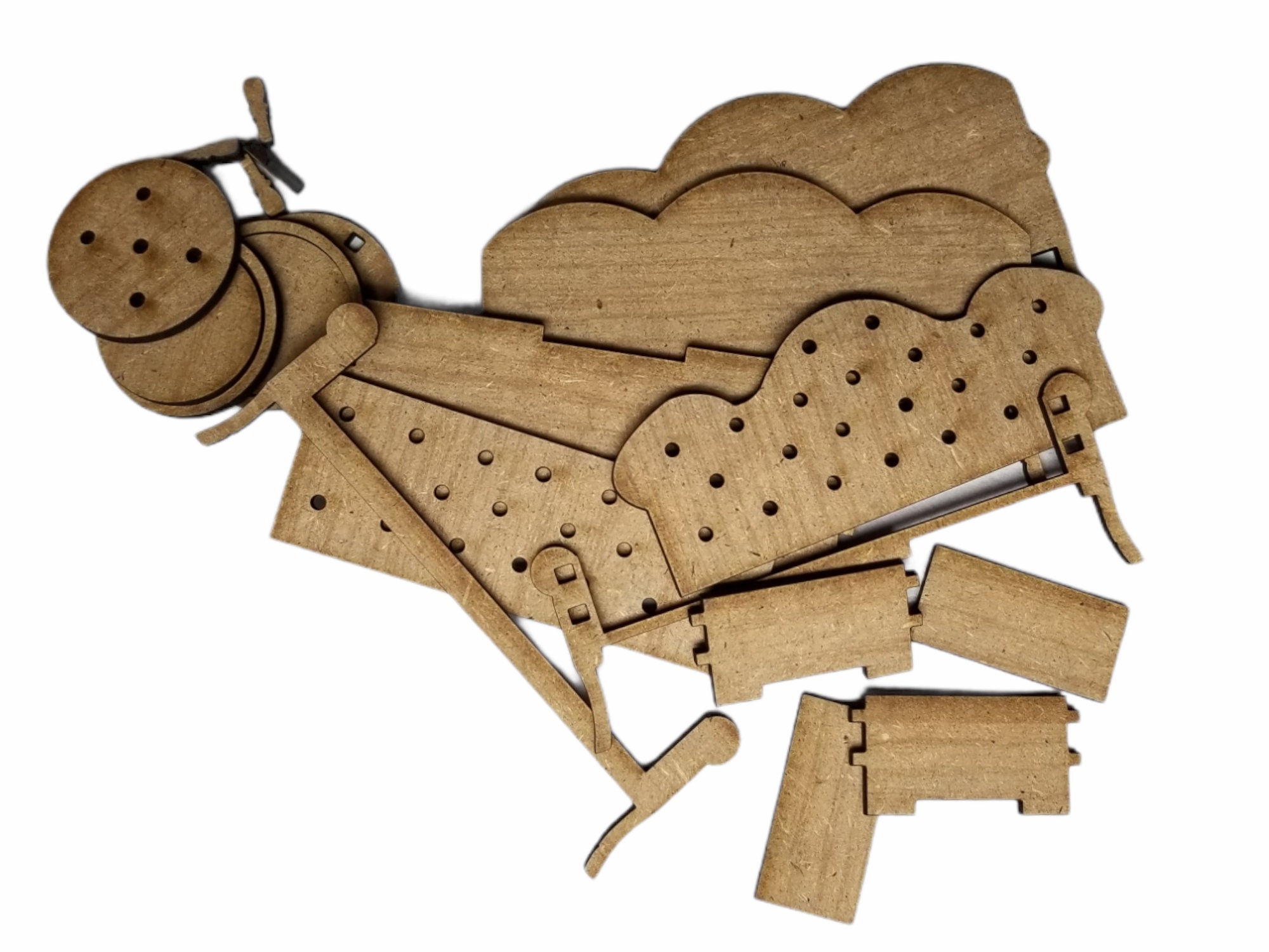 Full Bling Bed Set Sofa Bench UNFINISHED KIT ONLY - Etsy