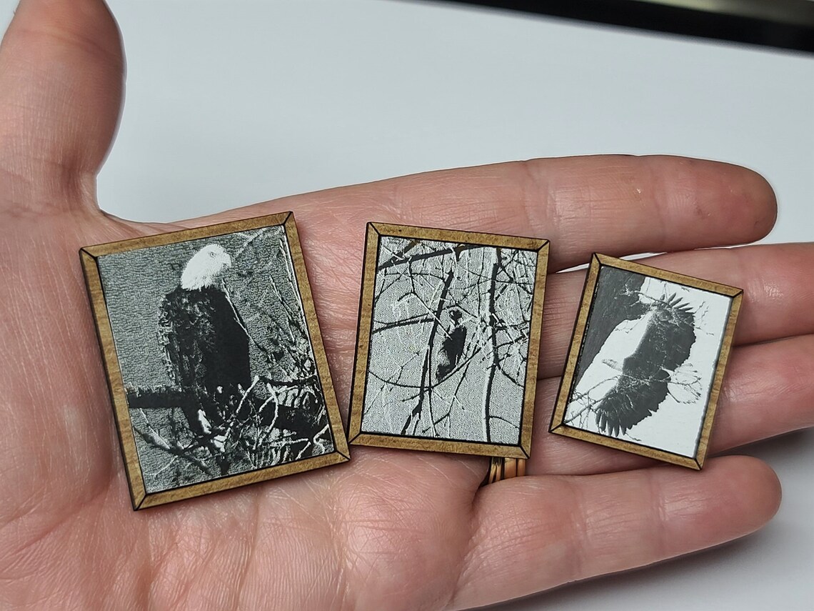 Miniature Photo Frame Kit-1:12 Scaleunfinished KIT - Etsy