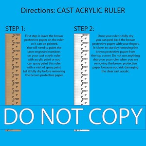 1:12 or 124 Scale Dollhouse Ruler - Etsy