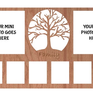 Frames Family Tree Miniature Wall Art Kit 1:12 Scale - Etsy