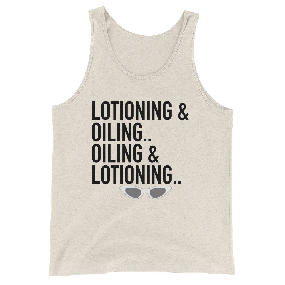 Lotioning & Oiling Wendy Peffercorn Tank Top - Sandlot Bro Tank - Etsy