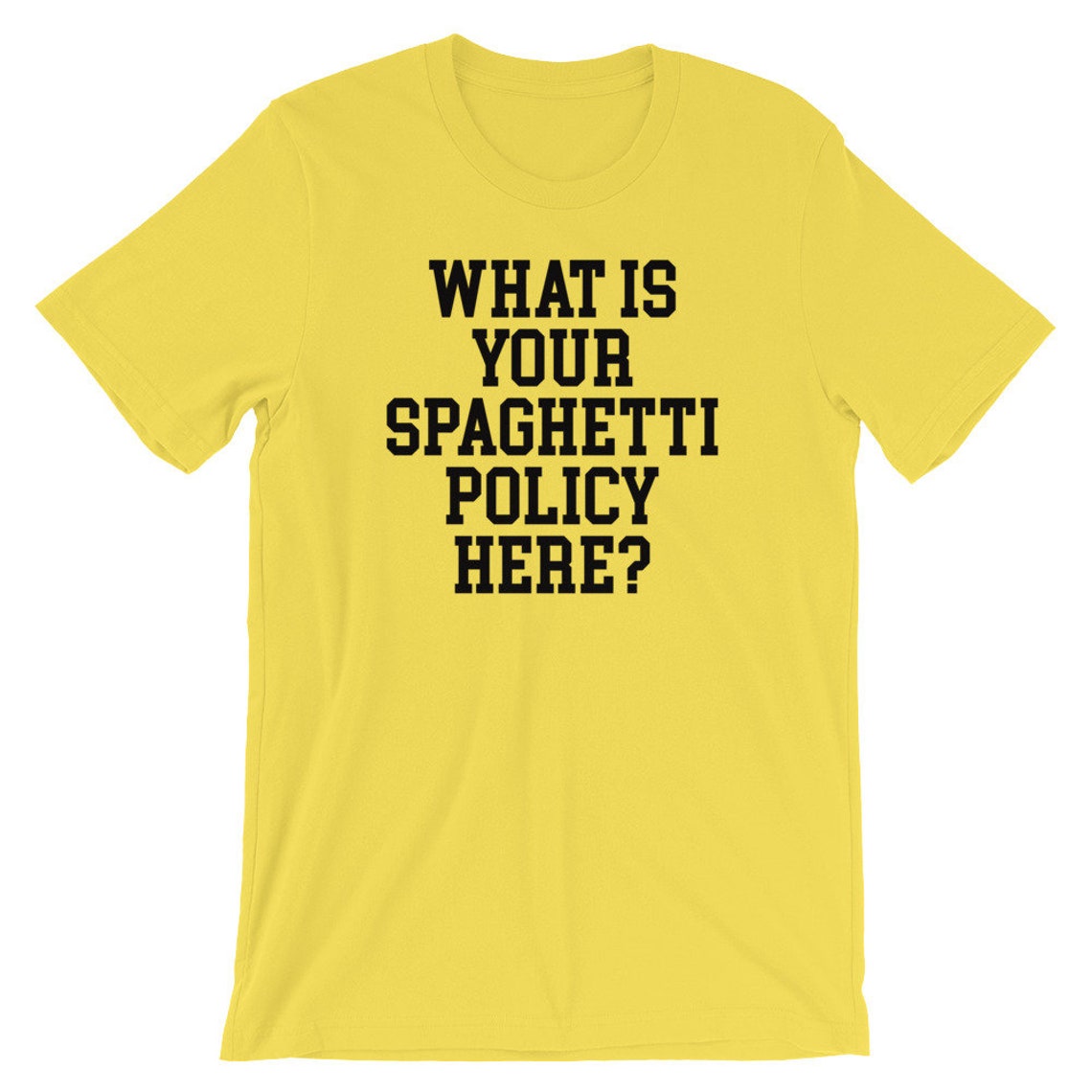 Spaghetti Policy Sunny T-shirt - Etsy