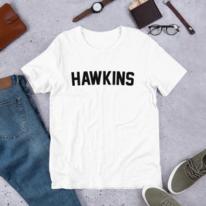 Hawkins Indiana T-shirt - Etsy