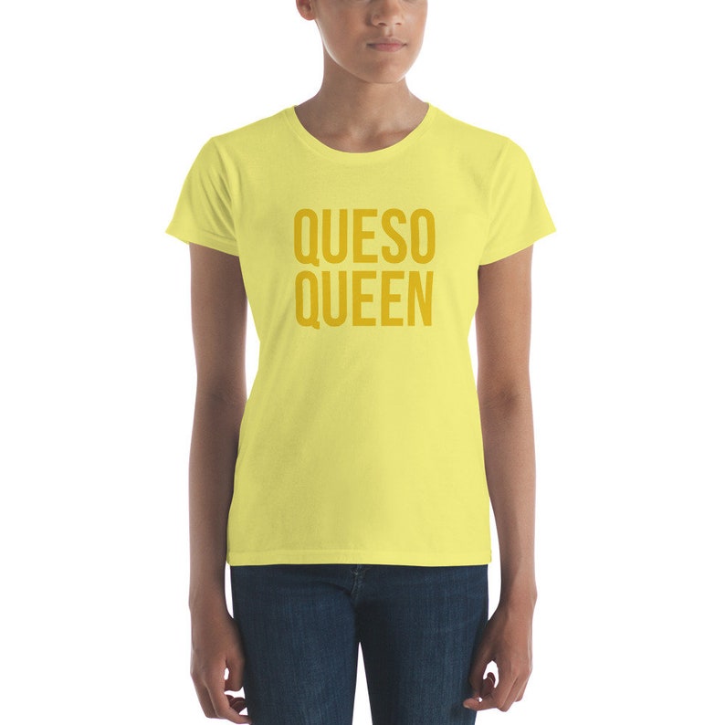 Queso Queen Cute Boutique Party Women's Fit T-shirt - Etsy