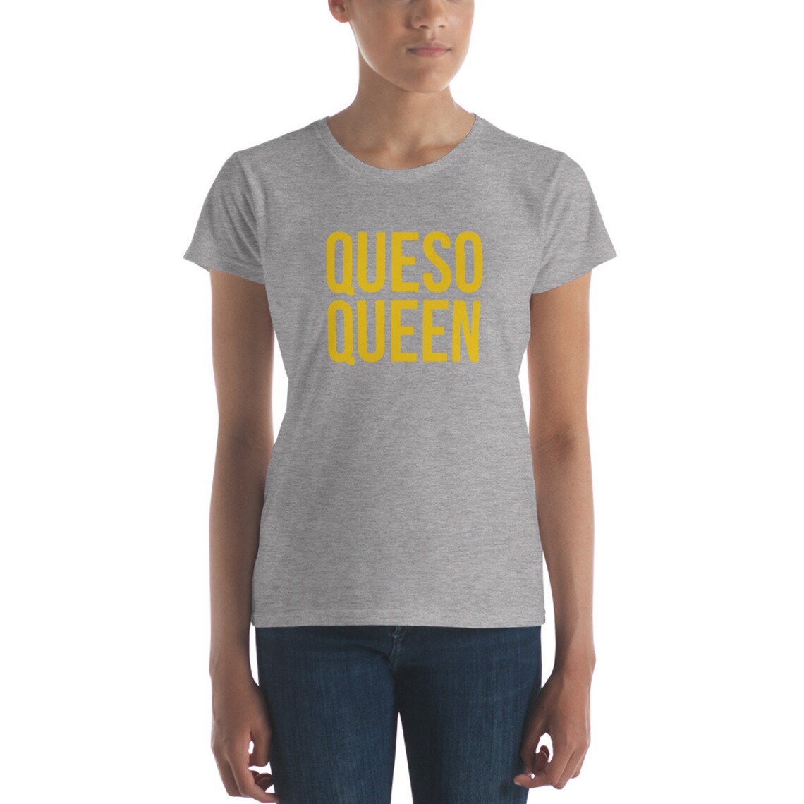 Queso Queen Cute Boutique Party Women's Fit T-shirt - Etsy