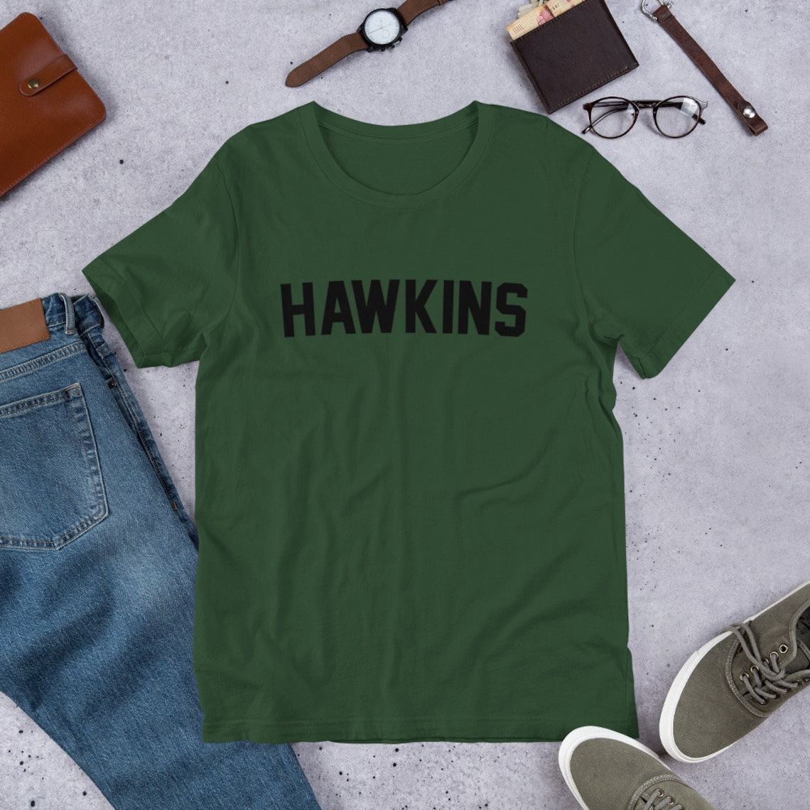 Hawkins Indiana T-Shirt | Etsy