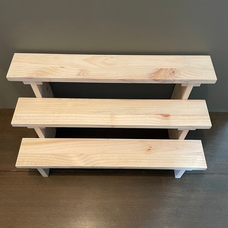 3 Shelf Market Displays 4 Depth. Display Your Items Portable ...