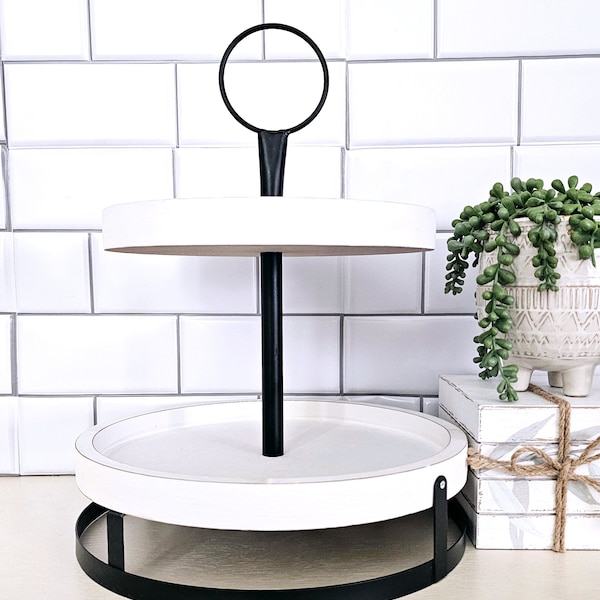 Two Tier Stand - Etsy
