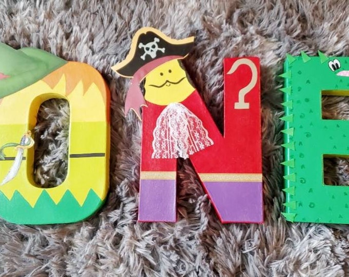 Peter Pan Letters, Peter Pan One Letters, Peter Pan Photo Props, First ...