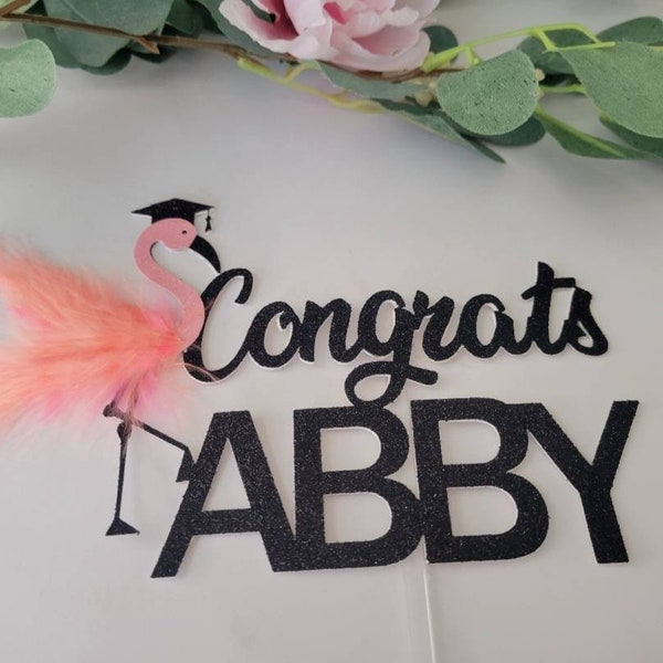 Graduation Flamingo - Etsy