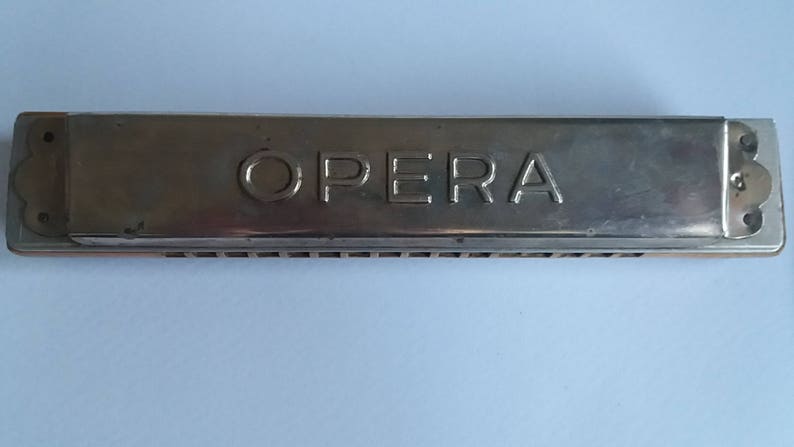 Vintage Harmonica Opera Old Harmonica Mouth Organ Pocket - Etsy