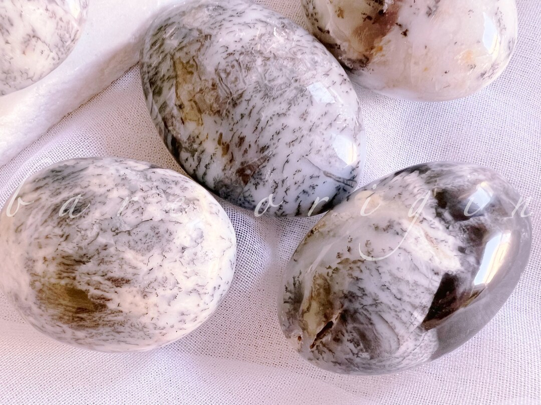 Dendritic Agate Palm Stone, Agate Dendrite Calming Stone - Etsy