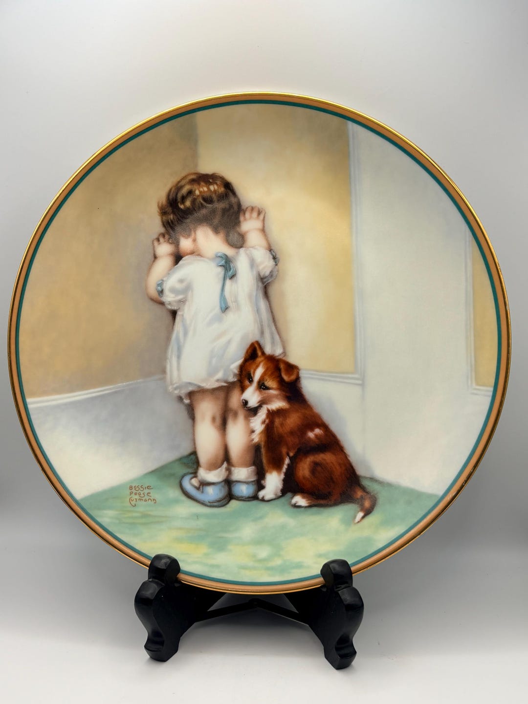 Vintage Hamilton Collection “in Disgrace” Plate by Bessie Pease Gutmann ...