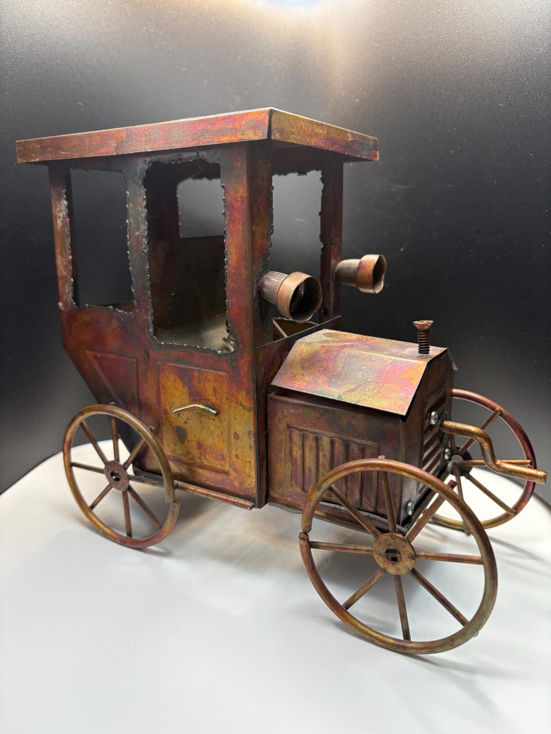 Vintage Metal Model-t - Animated Music Box Plays “tijuana Taxi” - Etsy