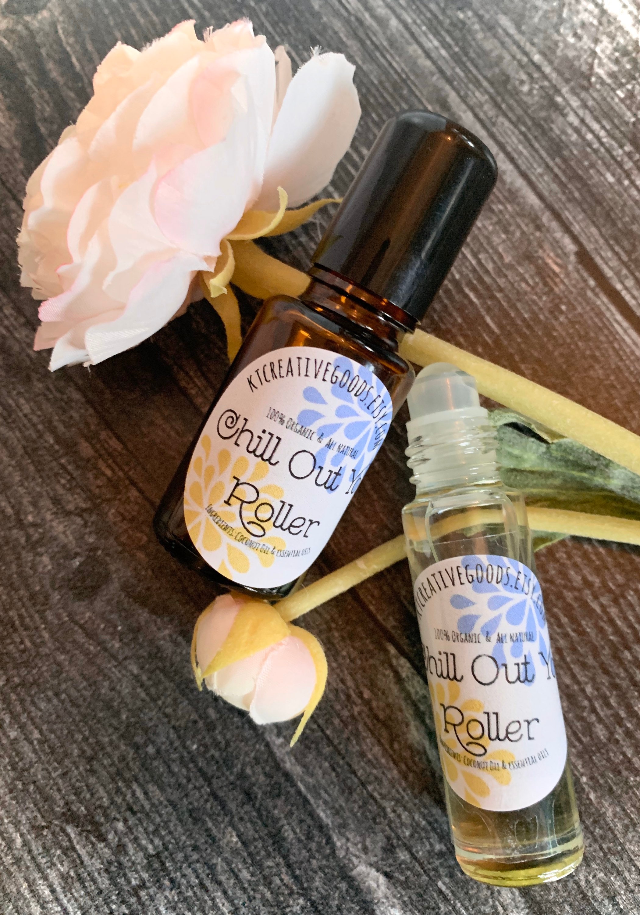 Chill Out Yo! Roller/relaxing Oil Roller Blend/stress Relief Roller ...