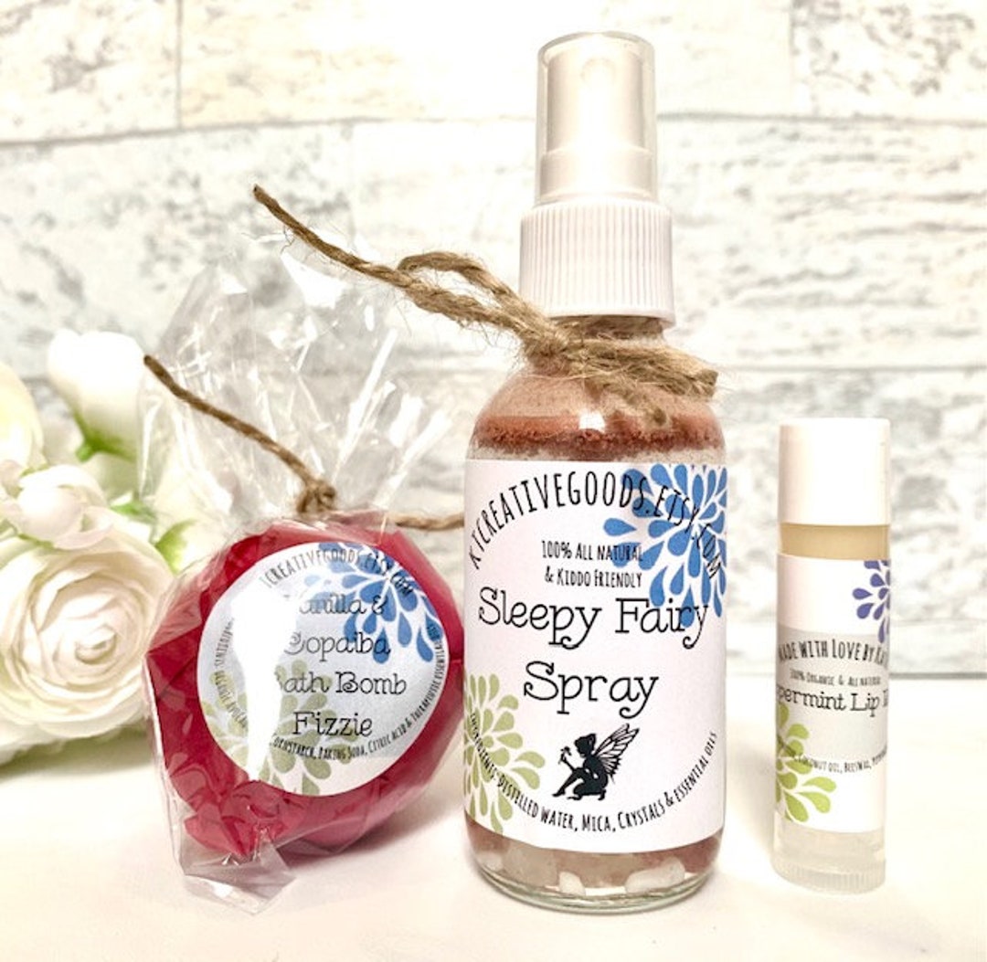 Sweet Dreams Sleepy Fairy Gift Set/fairy Spray/aromatherapy - Etsy