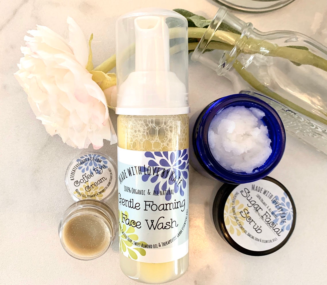 The Fabulous Face Spa Gift Set/spa Gift Set/natural Skin - Etsy