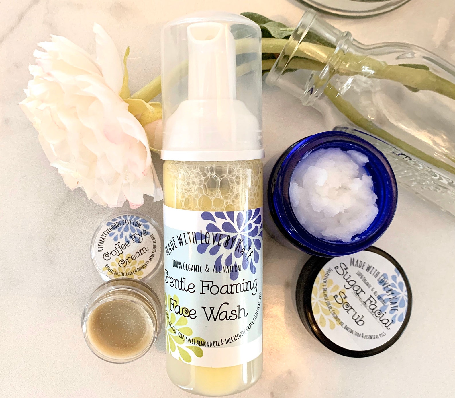 The Fabulous Face Spa Gift Set/spa Gift Set/natural Skin | Etsy